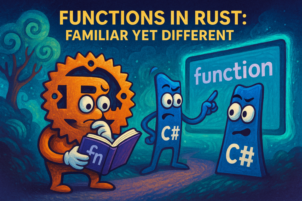 Functions in Rust: Familiar Yet Different - Chris Woody Woodruff