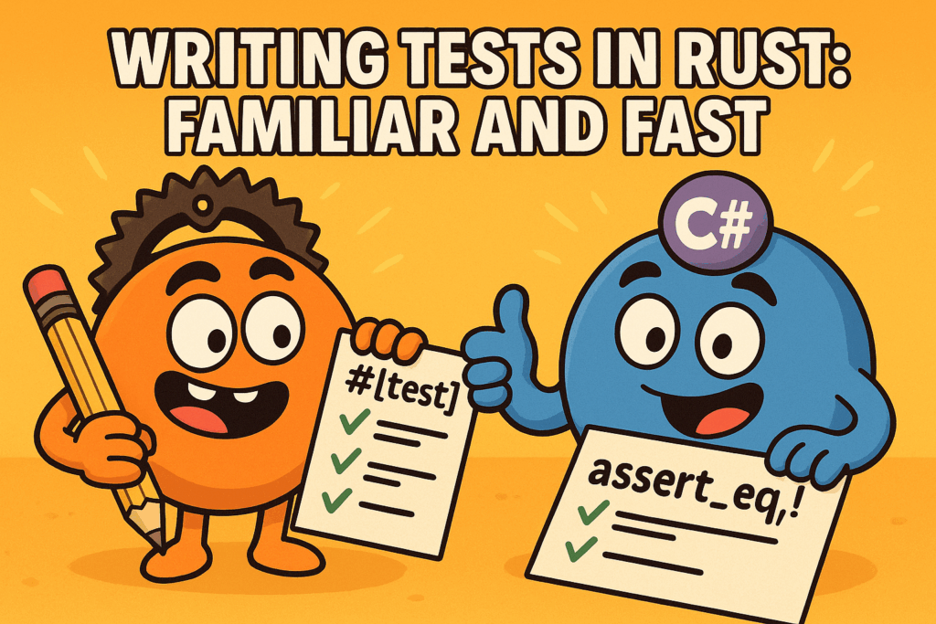 Writing Tests in Rust: Familiar and Fast - Chris Woody Woodruff